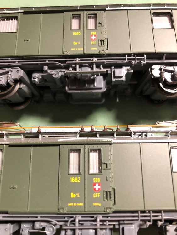 ROCO 43024 Tandem SBB Triebwagen De4/4 ESU LokPilot 5 LED (Gebraucht ...