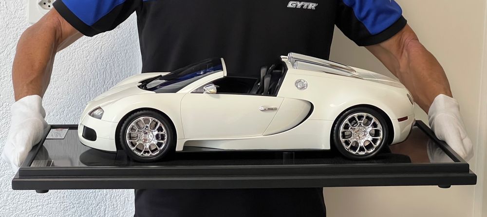 AMALGAM Bugatti Veyron Grand Sport 🚗 1:8 Einzelanfertigung (Neu (gemäss ...