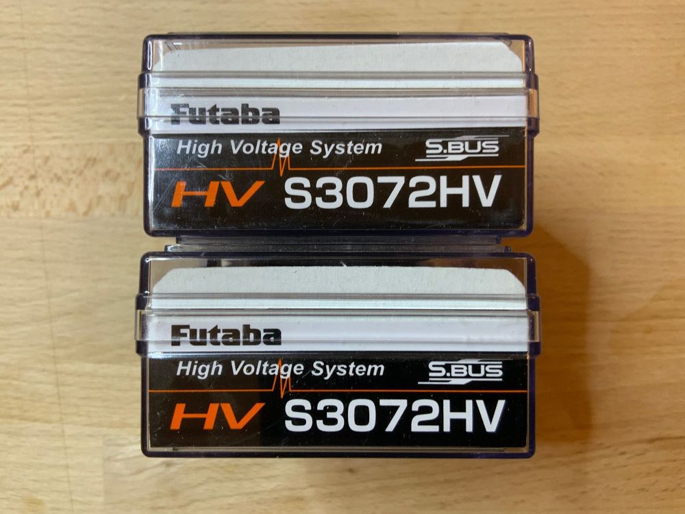 Futaba Servo S3072HV Digital HV (2 Stk) (Neu und originalverpackt) in ...