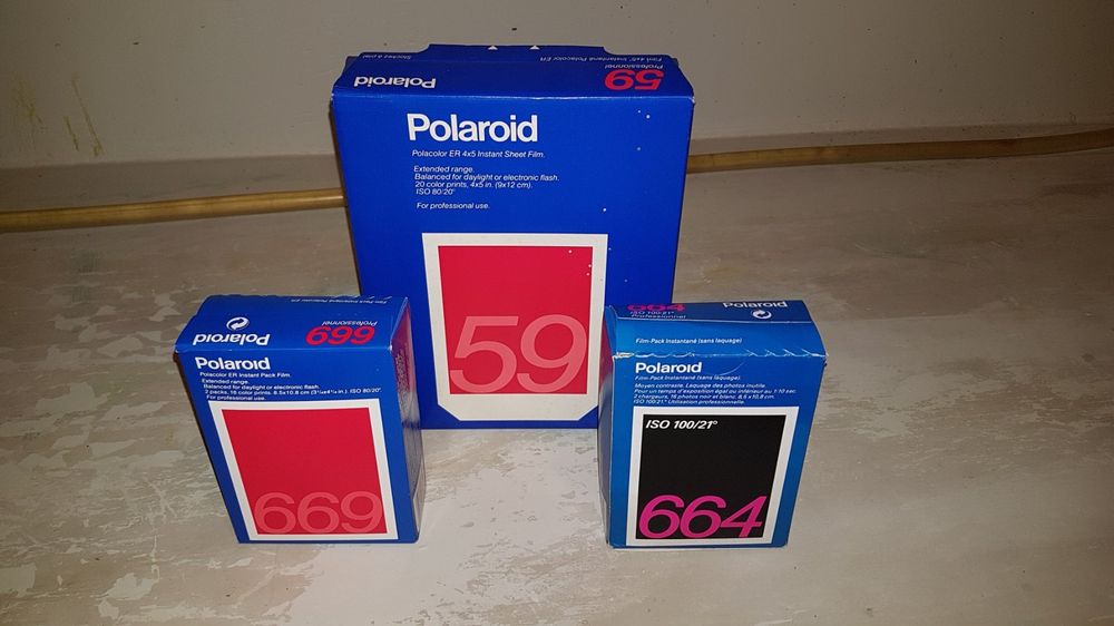 Polaroid Filme div. (Gebraucht) in Seengen für CHF 30 – nur Abholung ...