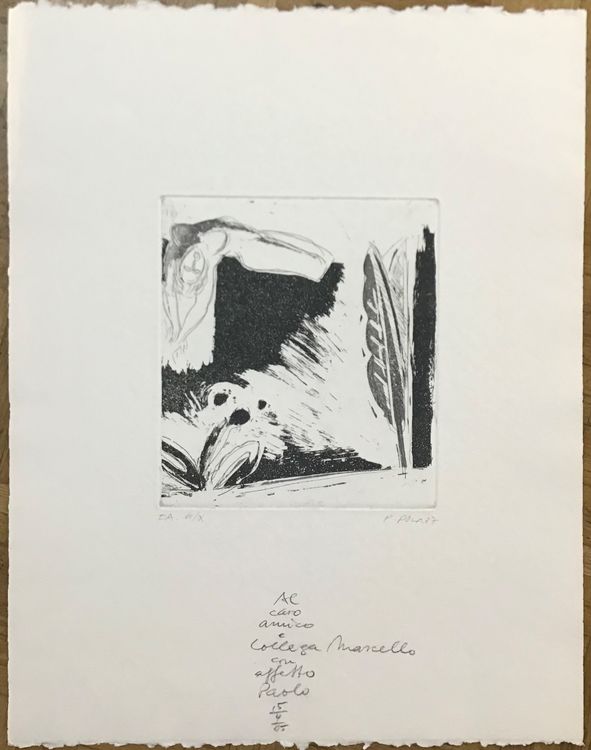 Paolo POLA (1942) Radierung Handsigniert (Gebraucht) in Root für CHF 5 – mit Lieferung auf ...