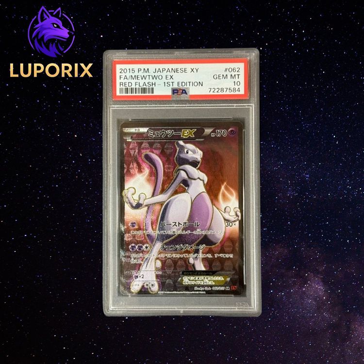 PSA 10 Mewtwo EX Red Flash 1ST Edition 062/059 XY | Japanese (Neu (gemäss Beschreibung)) in ...