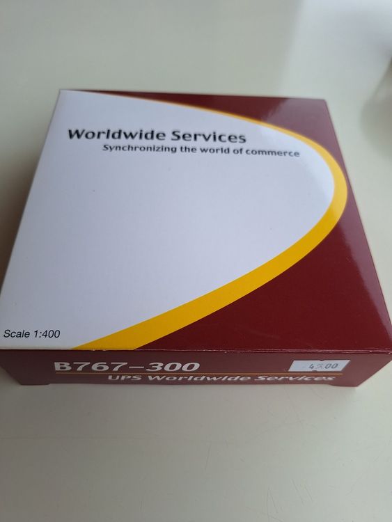 Worldwide Service B767-300 UPS 1:400 (Gebraucht) in Sargans für CHF 25 – mit Lieferung auf ...