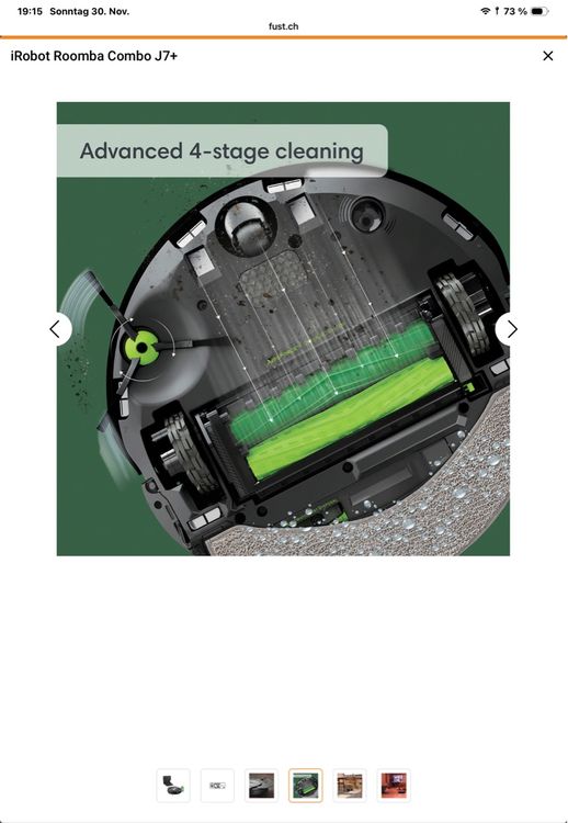 iRobot Roomba Combo J7+ Saugroboter mit viel Zubehör..Sale (Gebraucht ...