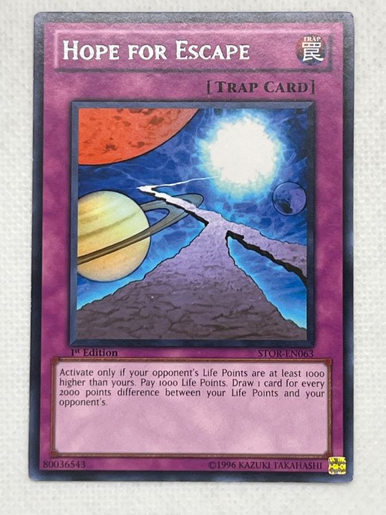 Yu-Gi-Oh! Karte - Hope for Escape - Selten, Top Zustand (Gebraucht) in ...