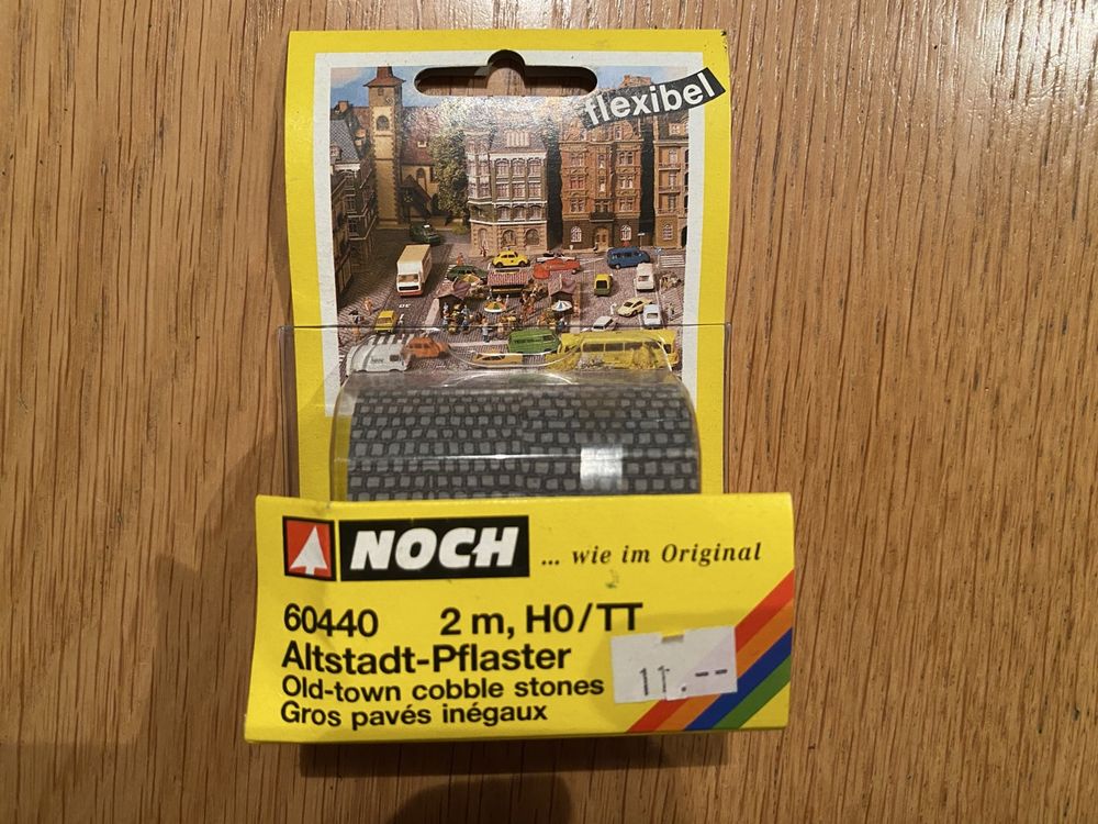 NOCH 60440 Altstadt-Pflaster 2m OVP (Neu und originalverpackt) in ...