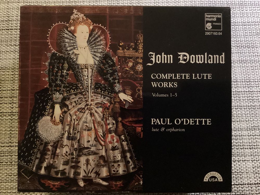 John Dowland / Paul O'Dette – Complete Lute Works, Vol.1-5 (Gebraucht ...