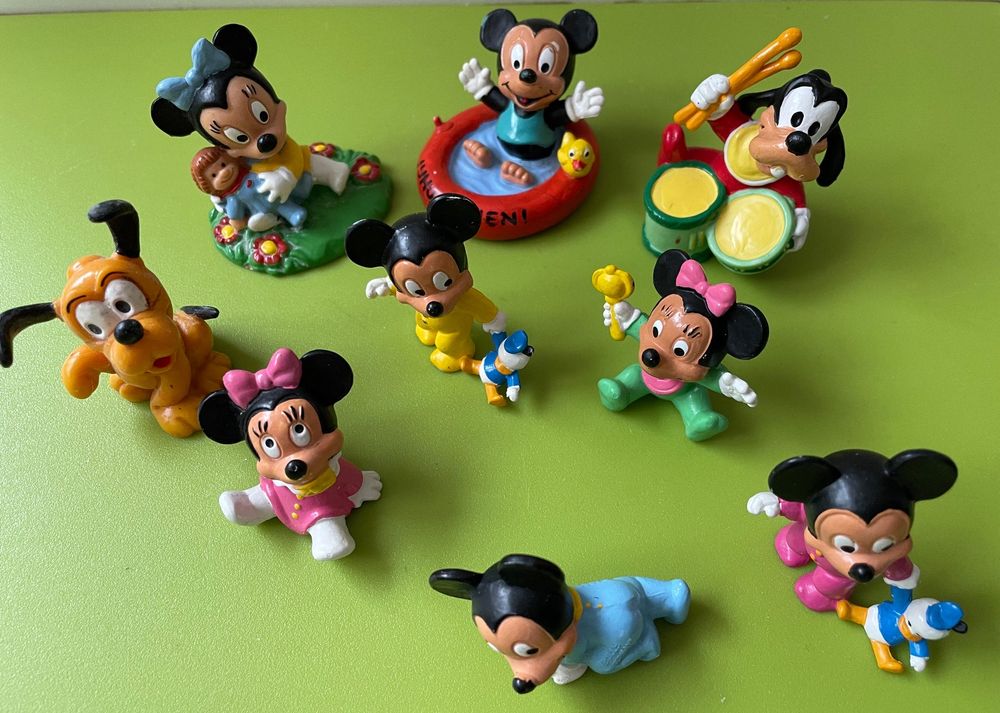 9x 80er Disney Babies Comic Figur: Minnie Mickey Goofy Pluto | Kaufen auf Ricardo