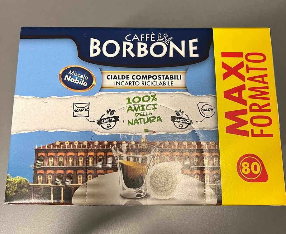 80 Nobile Blend ESE Paper Pods 44 mm Caffè Borbone | Kaufen auf Ricardo
