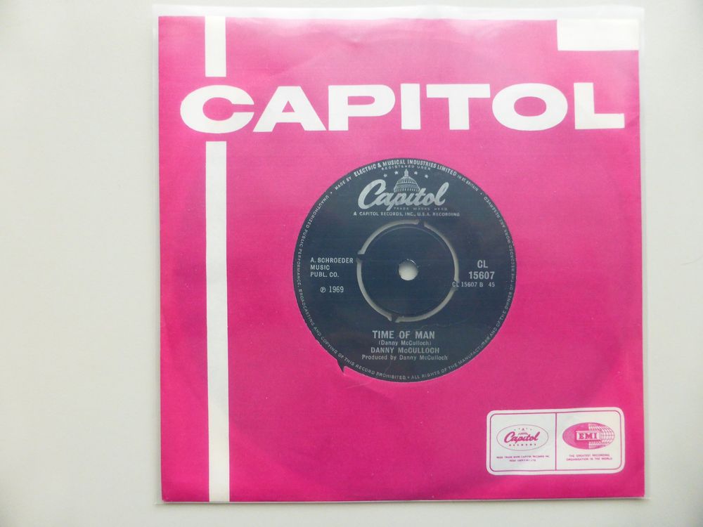 VINYL SINGLE DANNY McCULLOCH | Kaufen auf Ricardo