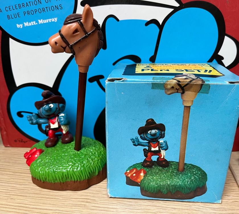 Schlumpf Schreiber-Set / Pen Set mit Verpackung (Neu (gemäss Beschreibung)) in Lyss für CHF 66 ...