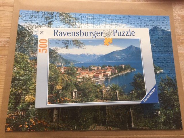 Ravensburger Puzzle, 500 Teile, am Comersee | Kaufen auf Ricardo