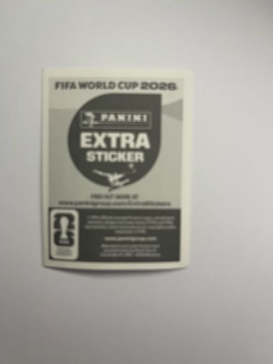 Panini FIFA World Cup 2026 Florian Wirtz Extra Sticker (Neuf (Voir ...