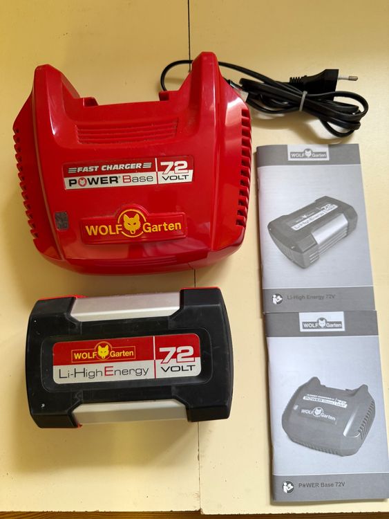 Wolf Akku Rasenm 228 Her 72 V Li Ion Power 37 Mit 40 L Fangkorb Kaufen Bei Obi
