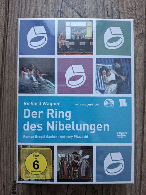 Wagner: Der Ring des Nibelungen (DVD, 5 Discs) Top! (Neu und originalverpackt) in Pugerna für ...