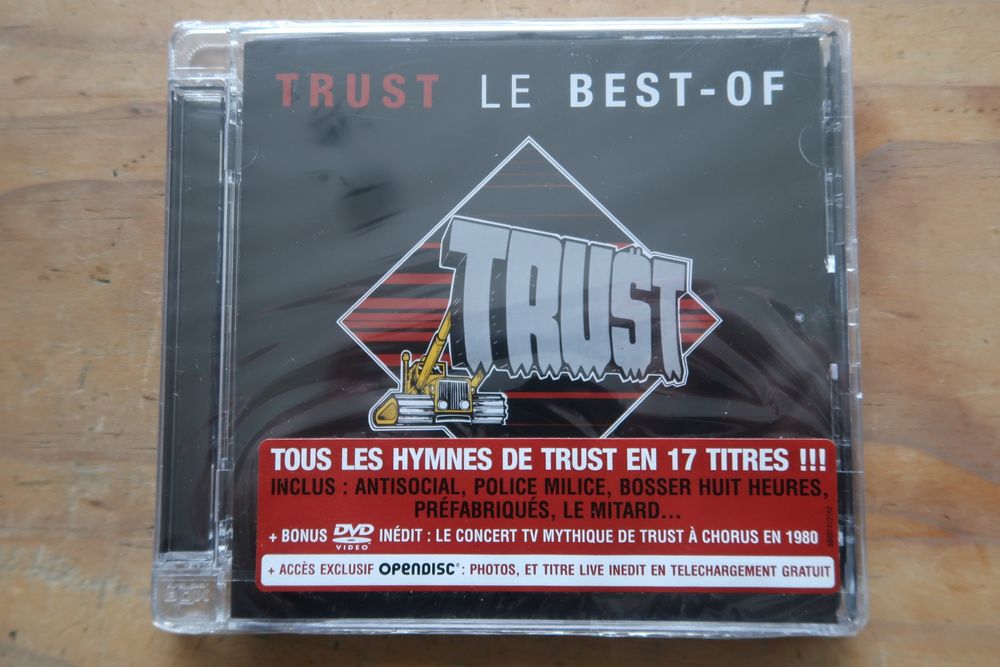 TRUST - LE BEST-OF - NEUE OVP CD +DVD (Neu und originalverpackt) in ...