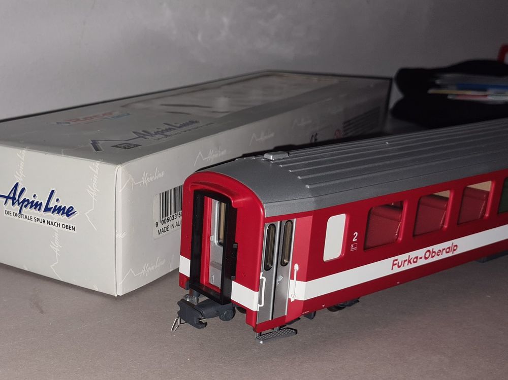 Roco Alpin Line 0m FO Schnellzugwagen 2 Kl (Neu und originalverpackt ...