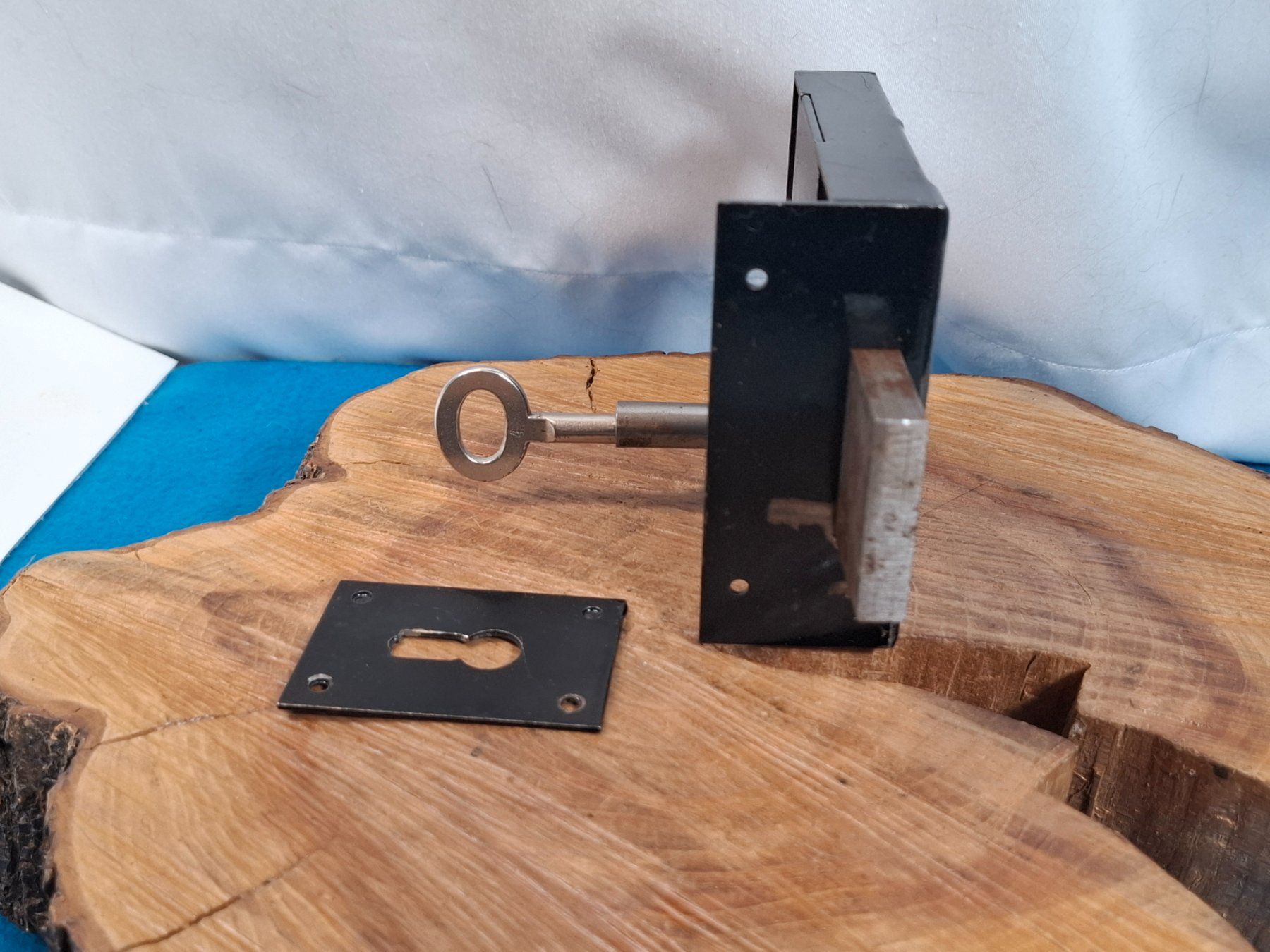 1 Riegel Tür Schloss mit BB - Schlüssel, DM5.5cm (3844#TBS1) (Gebraucht ...