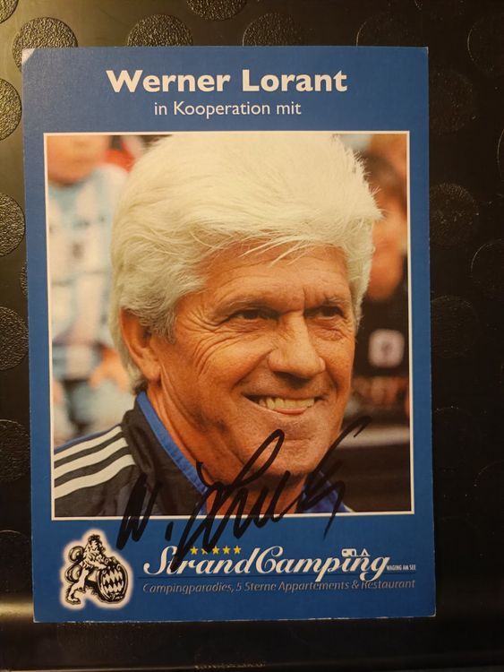 Werner Lorant - handsigniert - †2025 (Gebraucht) in Menziken für CHF 5. ...