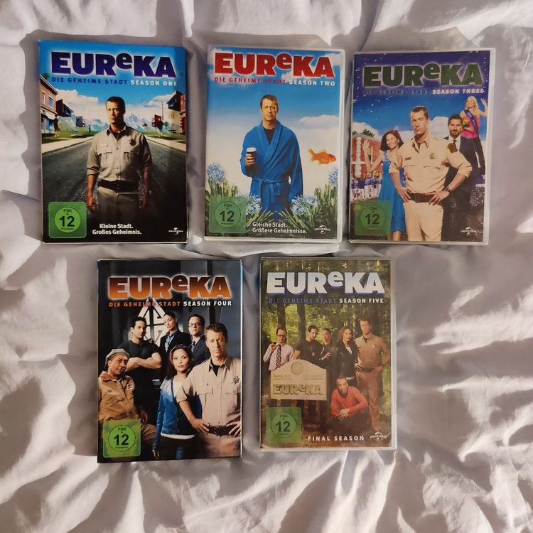 Eureka: Die geheime Stadt Staffel 1-5 komp.Serie deutsch DVD (Gebraucht ...