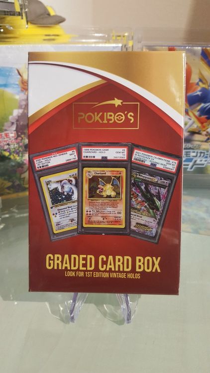 Pokémon Pokibo’s Mystery PSA gradet Card Box 500 St.DE/EN/JP | Kaufen ...