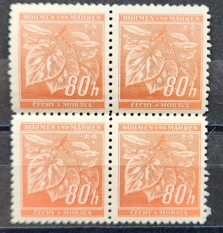 Deutsche Besetzung/Böhmen und Mähren-Mi 66 Viererblock ** | Kaufen auf Ricardo