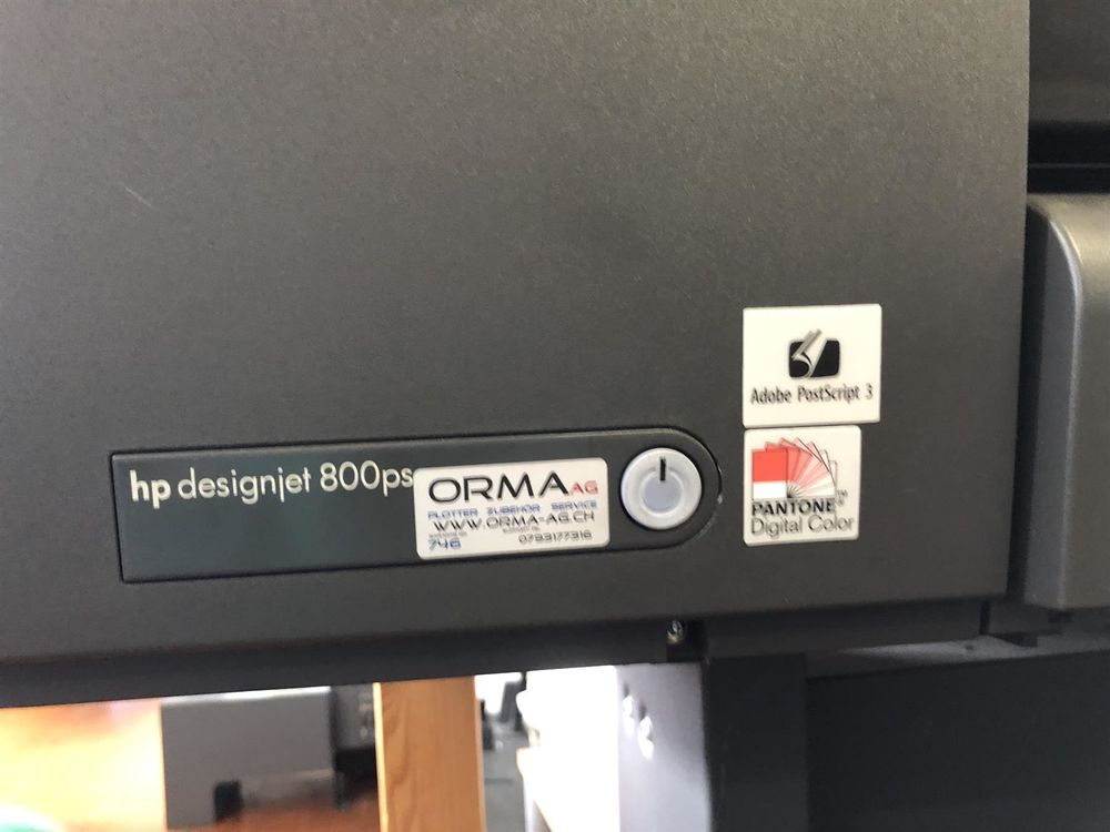 Plotter HP DesignJet 800PS (defekt) (Defekt) in Schötz für CHF 50 – nur ...