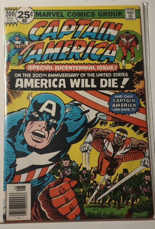 Captain America Comic Nr. 200 - Special Bicentennial Issue (Neu (gemäss ...