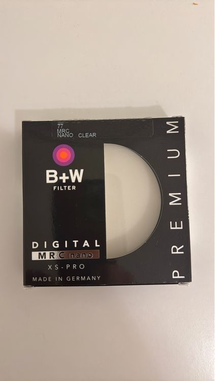 B+W 77mm Clear Filter MRC nano XS-Pro (Gebraucht) in Zug für CHF 25 ...