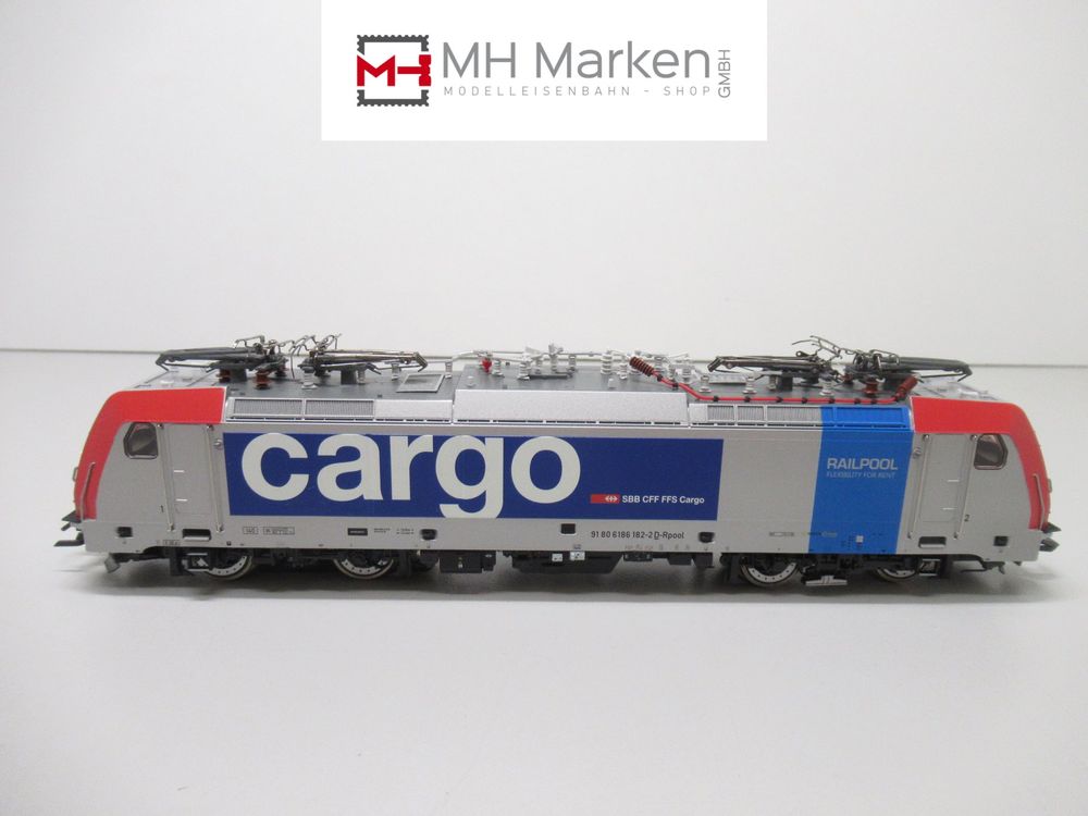 Roco 79653 E-Lok BR186 Railpool AC Digital H0 (Gebraucht) in Basel für ...