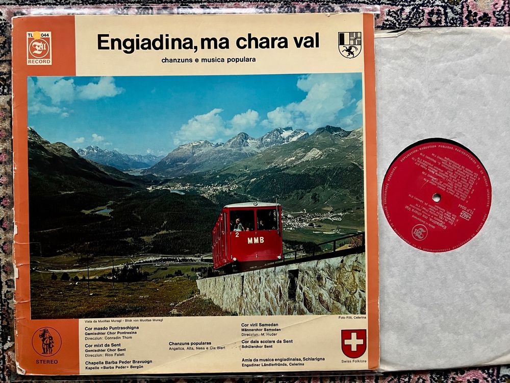 Engiadina, Ma Chara Val - Barba Peder - LP ♪ GEWASCHEN ♪ (Gebraucht) in Unterseen für CHF 8.9 ...