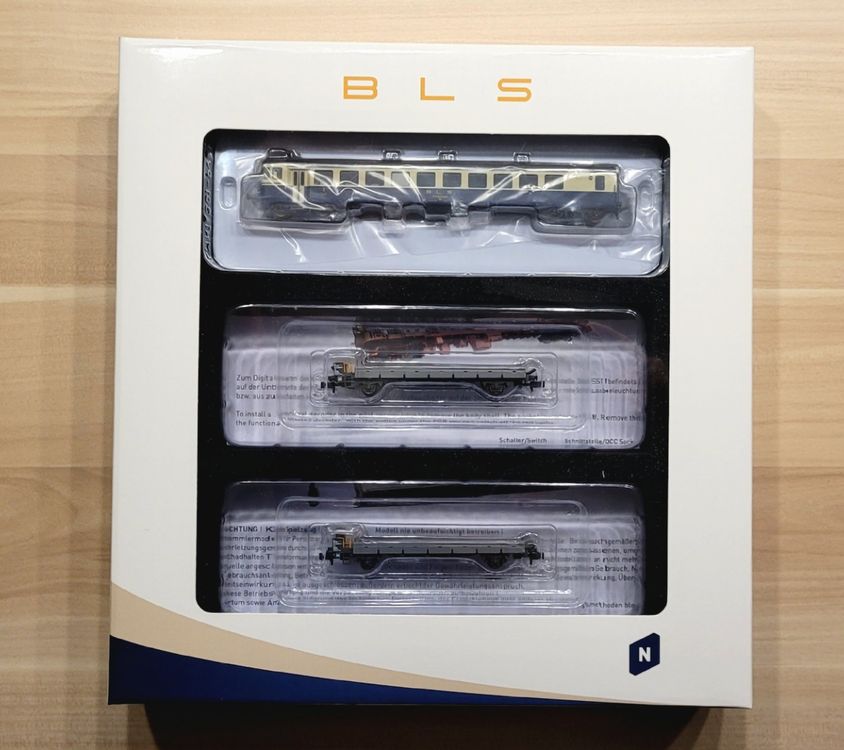 ‼️SALE: Lemke Collection LC96009 Set BLS Autozug Spur N (Neu und originalverpackt) in Bremgarten ...