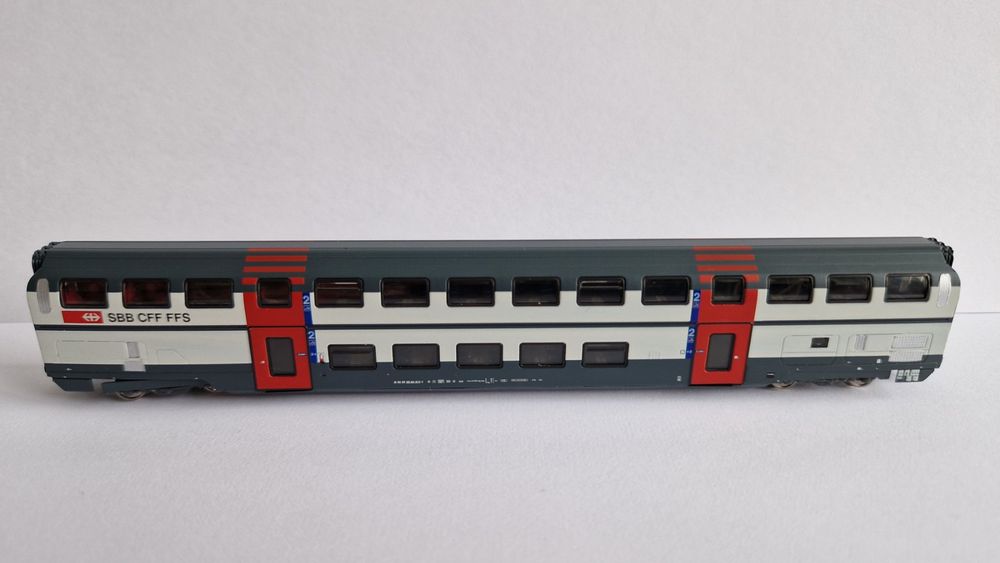 SBB IC 2000 Doppelstockwagen 2. Kl. Hobbytrain Spur N (Neu und ...