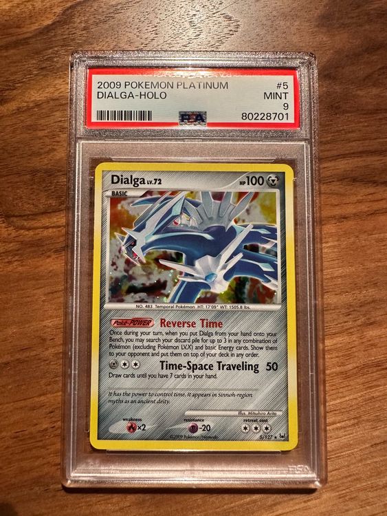 Dialga holo Platinum Base PSA 9 ab 1.- (Gebraucht) in Hagendorn für CHF ...