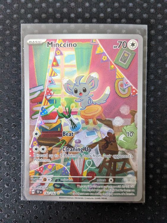 Pokémon Temporal Forces - Minccino 182/162 ( EN ) ab 1Fr!! (Neu (gemäss Beschreibung)) in Kappel ...