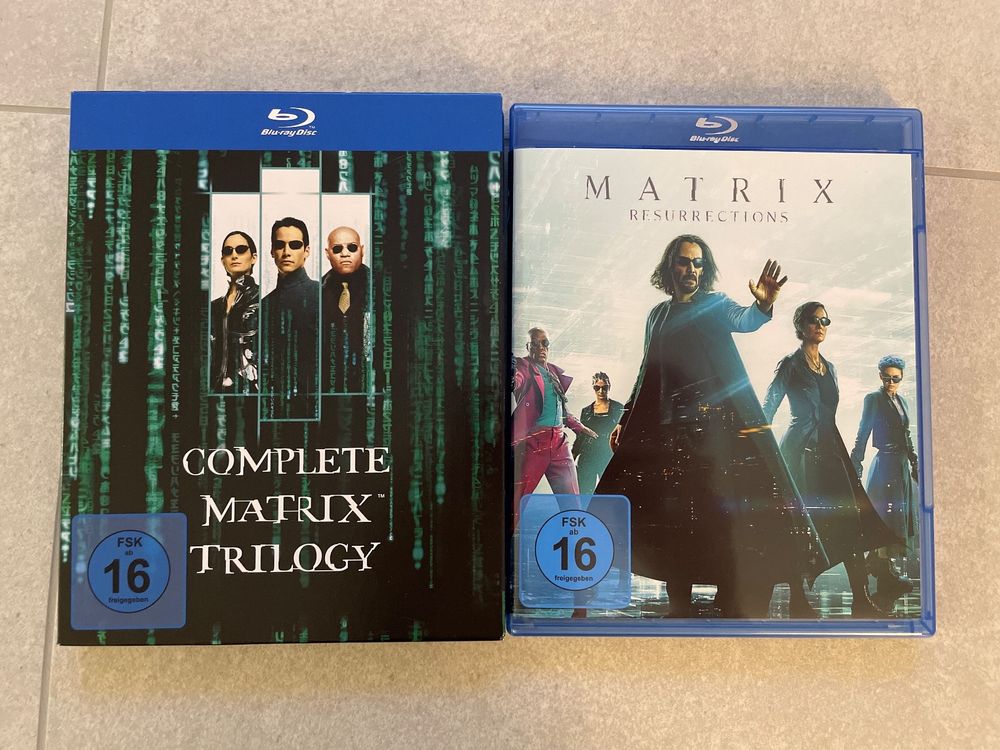MATRIX Trilogy und Resurrections | Kaufen auf Ricardo