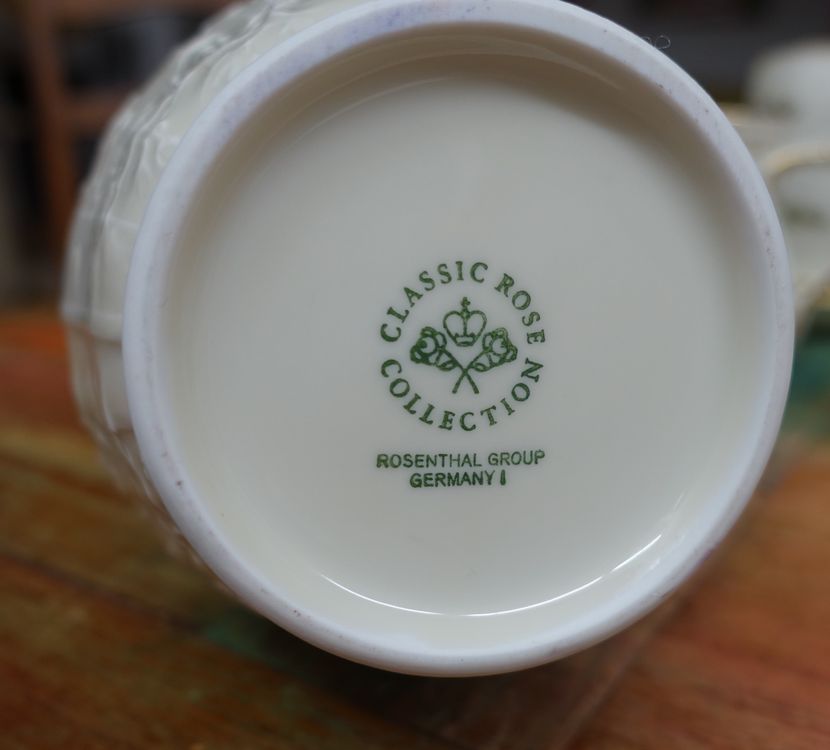 ROSENTHAL SANSSOUCI MOOSROSE CLASSIC ROSE KAFFEESERVICE _GLS (Gebraucht) in Sala Capriasca für ...