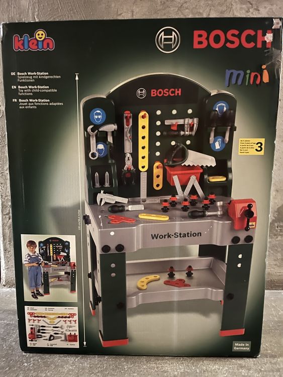 Bosch Kinderwerkbank mini Work-Station (Neu (gemäss Beschreibung)) in ...