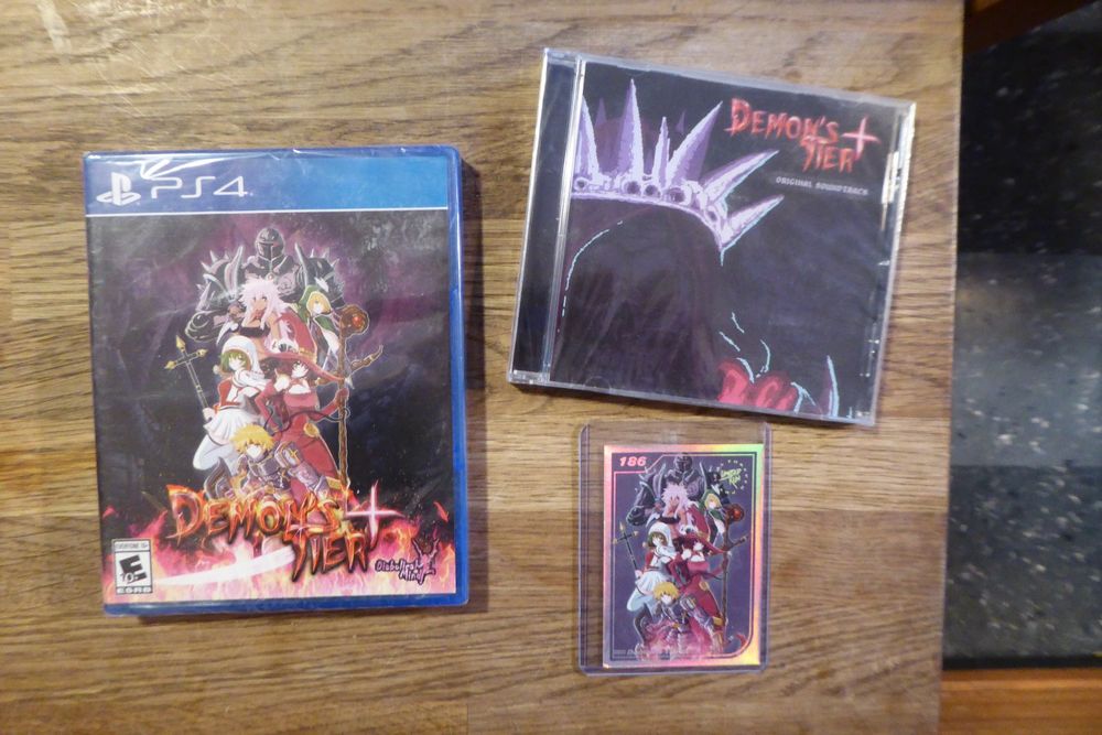 PS4 Limited Run Demon's Tier mit Soundtrack und Karte (Neu und ...