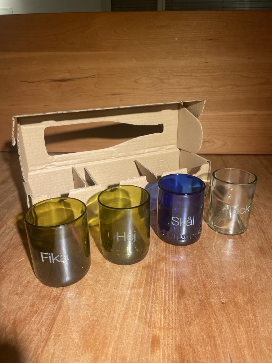 Drink Glas Set 4 Stück in Original Verpackung (Gebraucht) in Twann für ...