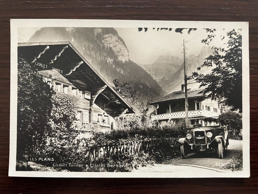 LES PLANS - SUR - BEX Chalet Tanner & Bernard OLDTIMER 1945 | Kaufen ...