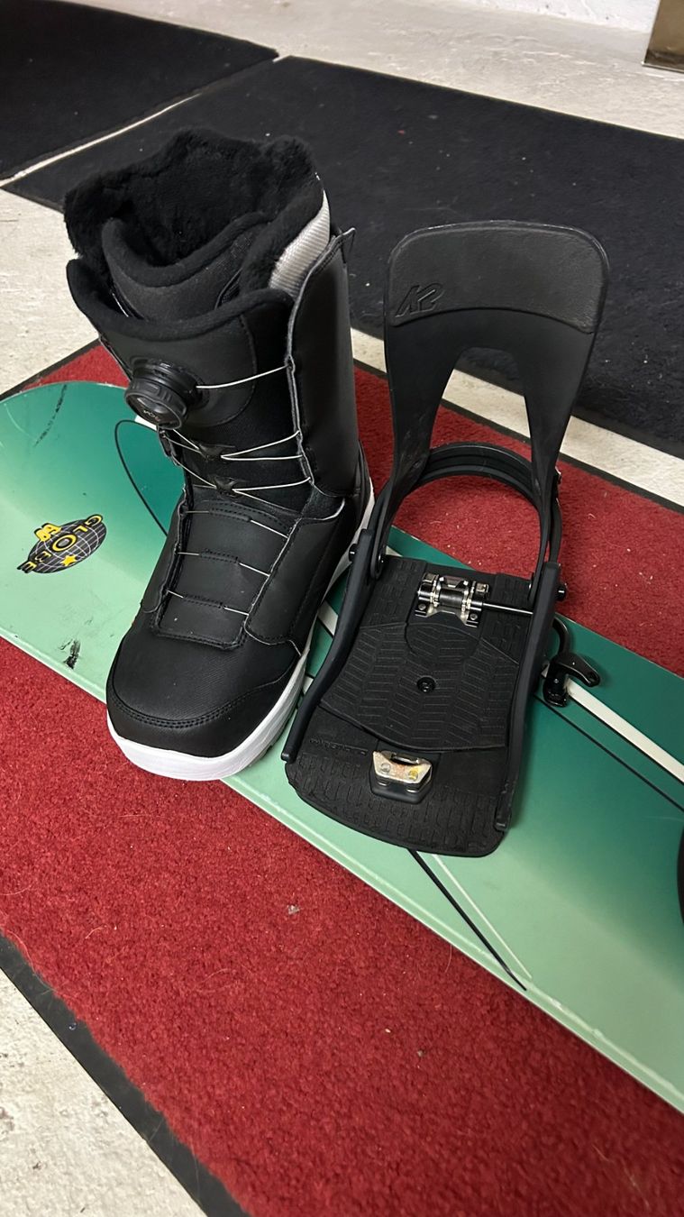 Snowboard Soft Schuhe mit Klickbindung K2 mit Oxygen Globe (Gebraucht ...