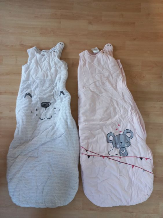 2x Kleinkind Schlafsack, Grösse 110, ideal für den Winter (Gebraucht ...