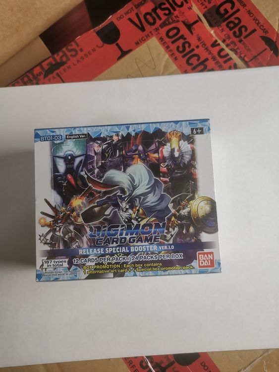 Digimon Card Game - Release Special Booster Display Version (Neu und originalverpackt) in ...