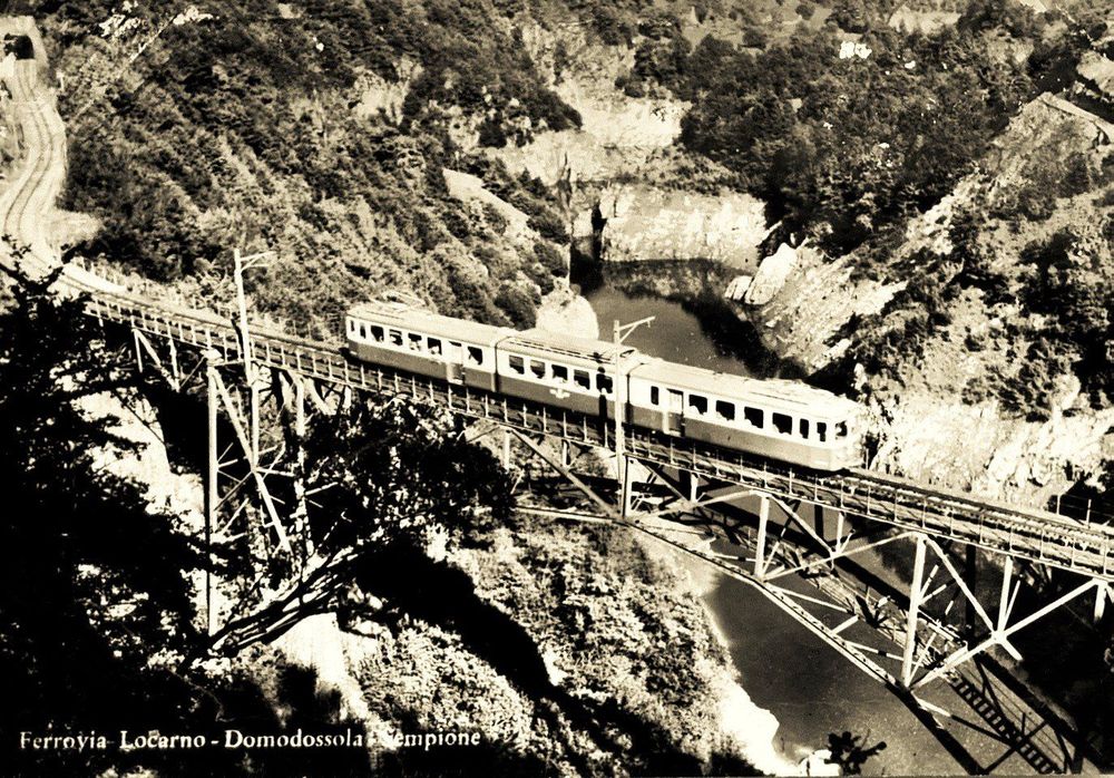 Ferrovia Locarno - Domodossola - Ponte Ruinacci - Camedo | Kaufen auf ...
