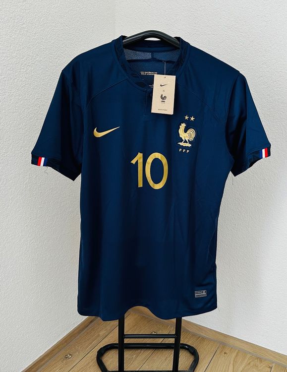 Neues Kylian Mbappé 10# Fankreich Fussballtrikot Gr. L (Neu (gemäss ...