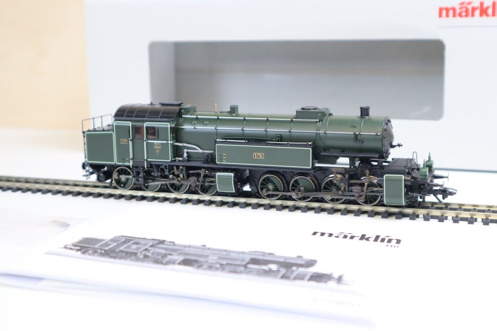 Märklin K.Bay.Sts Dampflok Mallet 37960 - MFX + Sound - Top (Gebraucht ...