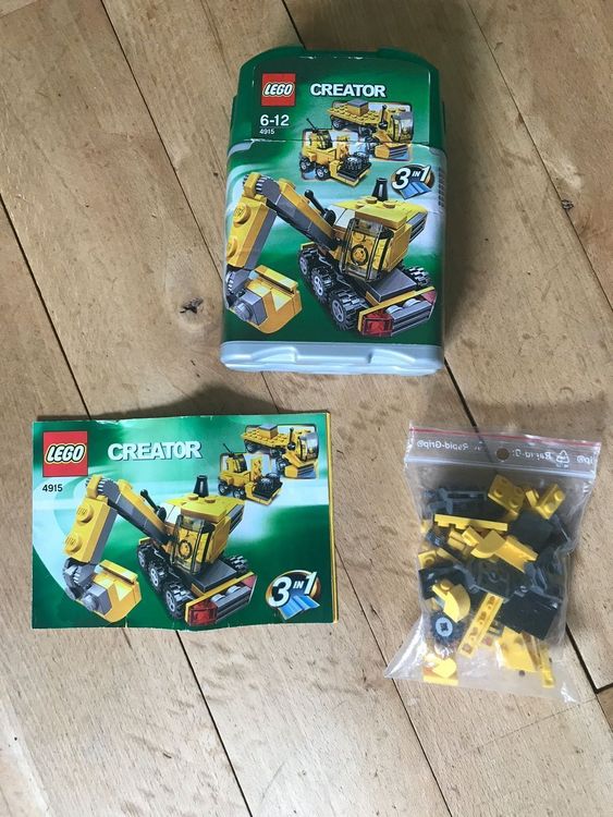 Lego Creator 4915 Bagger 3 in 1 (Gebraucht) in Zürich für CHF 10 – mit ...