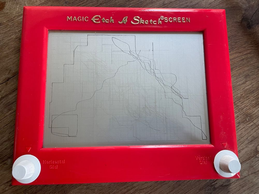 Magic Etch A Sketch Screen | Kaufen auf Ricardo