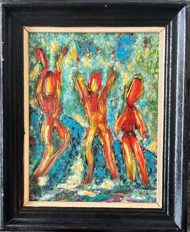 Lech Klekot (1953) Abstrake Gemälde von Personen (Usato) a Root per CHF ...